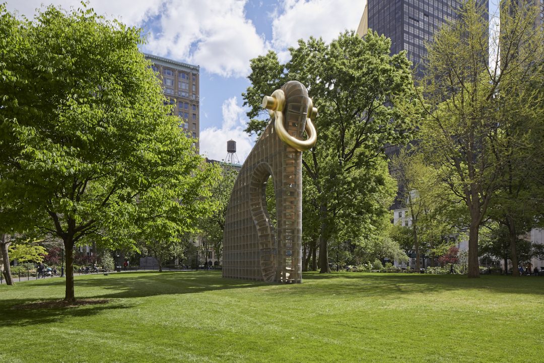 Martin Puryear’s Big Bling at the Madison Square Park, New York ...
