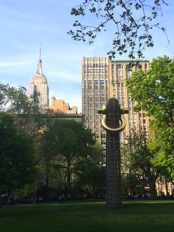 Martin Puryear’s Big Bling at the Madison Square Park, New York ...